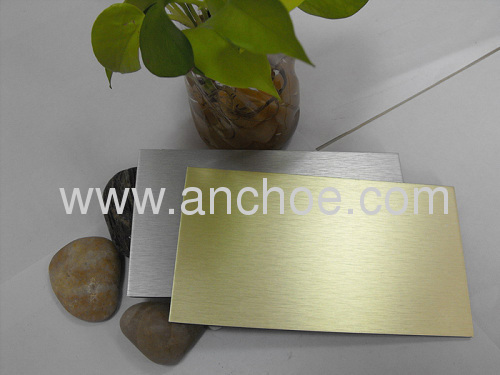 Anchoe Panel Brushed Alucobond Alubond Acp , High Quality Anchoe Panel ...
