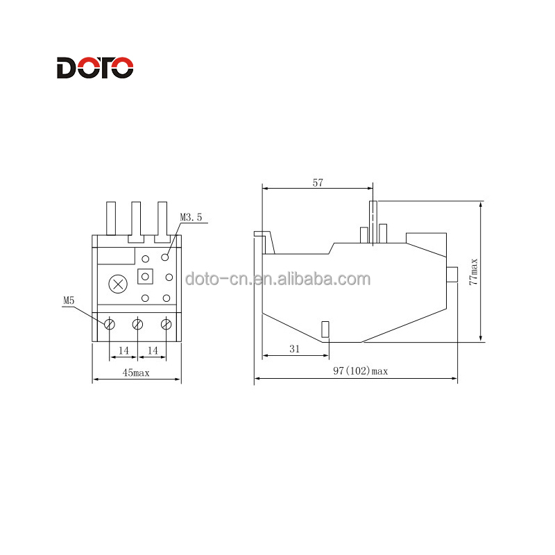 3ua Series Thermal Overload Relay Nr4 For Contactor, High Quality 3ua ...