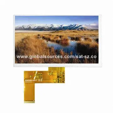 7" Tft Lcd Panel With 800*480 Resolution, Backlight, 21 Leds, Fpc ...