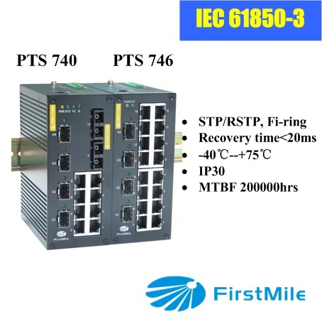 4 Gigabit Port Managed Industrial Ethernet Switches Sfp Module, Bossgoo ...