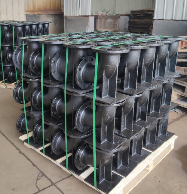 Bs En545 Double Flanged Pipe Fitting - Ductile Iron Duckfoot Bend Elbow ...