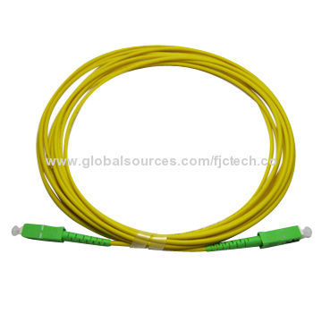 Sc/apc-sc/apc, Single Mode, Simplex Fiber-optic Patch Cord, High ...