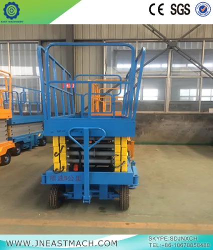 1.0t 8m Mobile Elevating Work Platform, High Quality 1.0t 8m Mobile ...