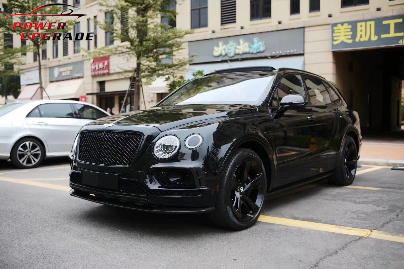 Carbon Fibre Body Kit For Bentley Bentayga V8 - Front Lip, Rear ...