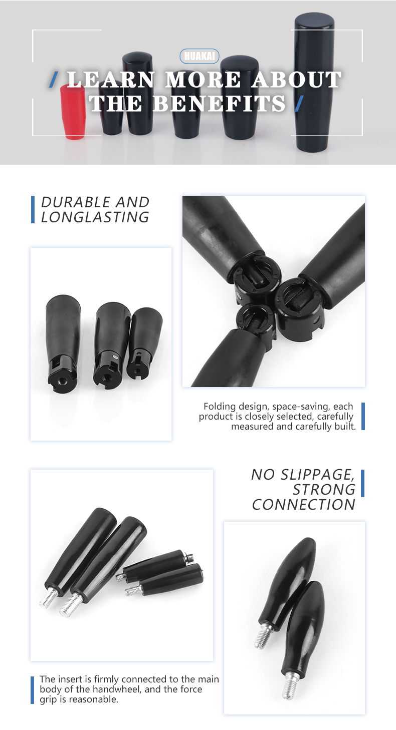 Black Mechanical Protaper Pull Crank Rotating Handles For Material ...