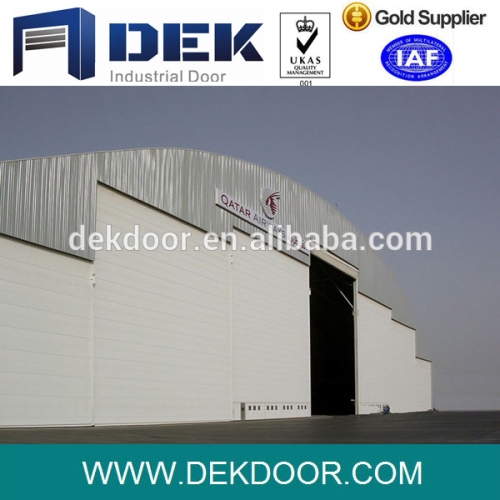 Latest Fabric Lifting Aircraft Hangar Door, High Quality Latest Fabric ...