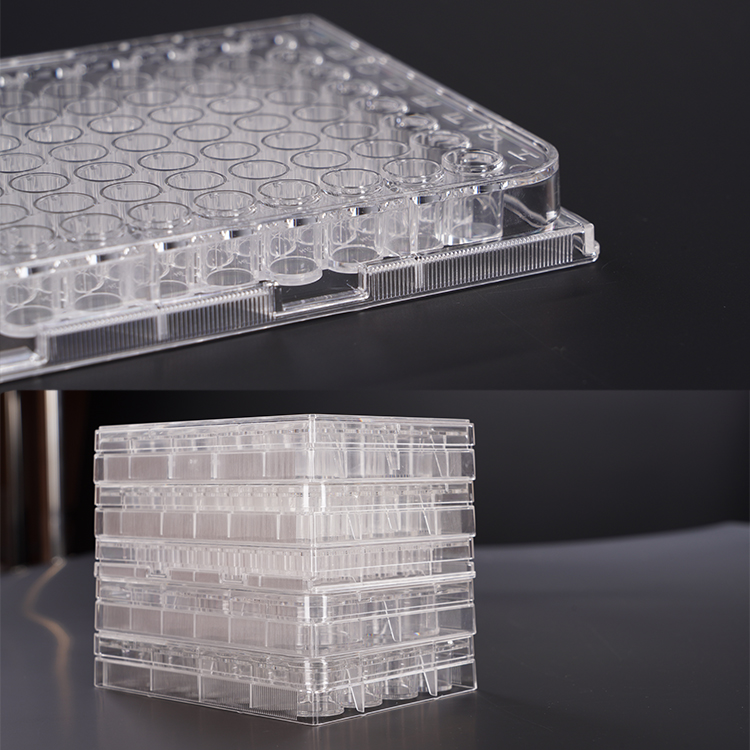 96 Well Cell Culture Tissue Plate For Inverted Microscope - Sterile ...