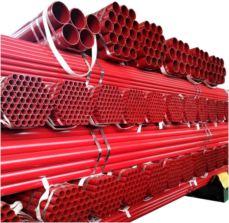 Sch40 Galvanized Fire Fighting Steel Pipes, High Quality Sch40 ...