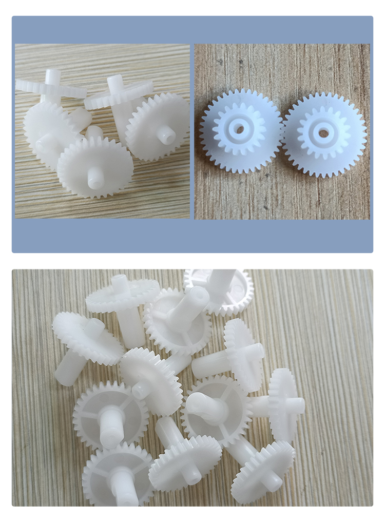 PP, PE, PA, POM, PC, PEEK, PPS ...... Gears of different materials and ...