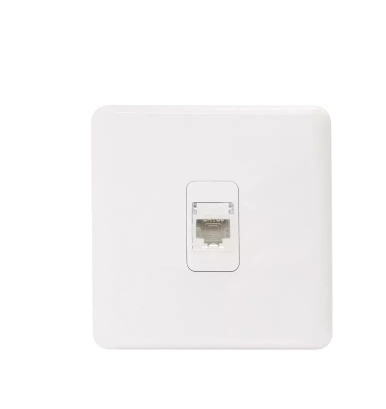 1gang Rj45 Lan Outlet With Door Wall Sockets, High Quality 1gang Rj45 ...