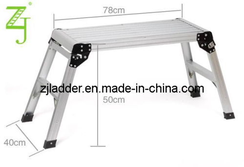 Car Wash Folding Aluminum Work Platform, High Quality Car Wash Folding ...