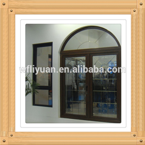 Arch Pvc Window/pvc Swing Window/pvc Window With Shutter, High Quality ...