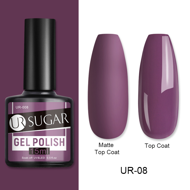UR SUGAR 15ml Gel Nail Polish All Colors Gel Nail Art Varnish Hybrid ...