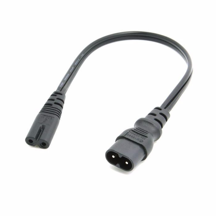 Iec 320 C7 To C8 Extension Cords,c8 Male To C7 Female Power Cable ...