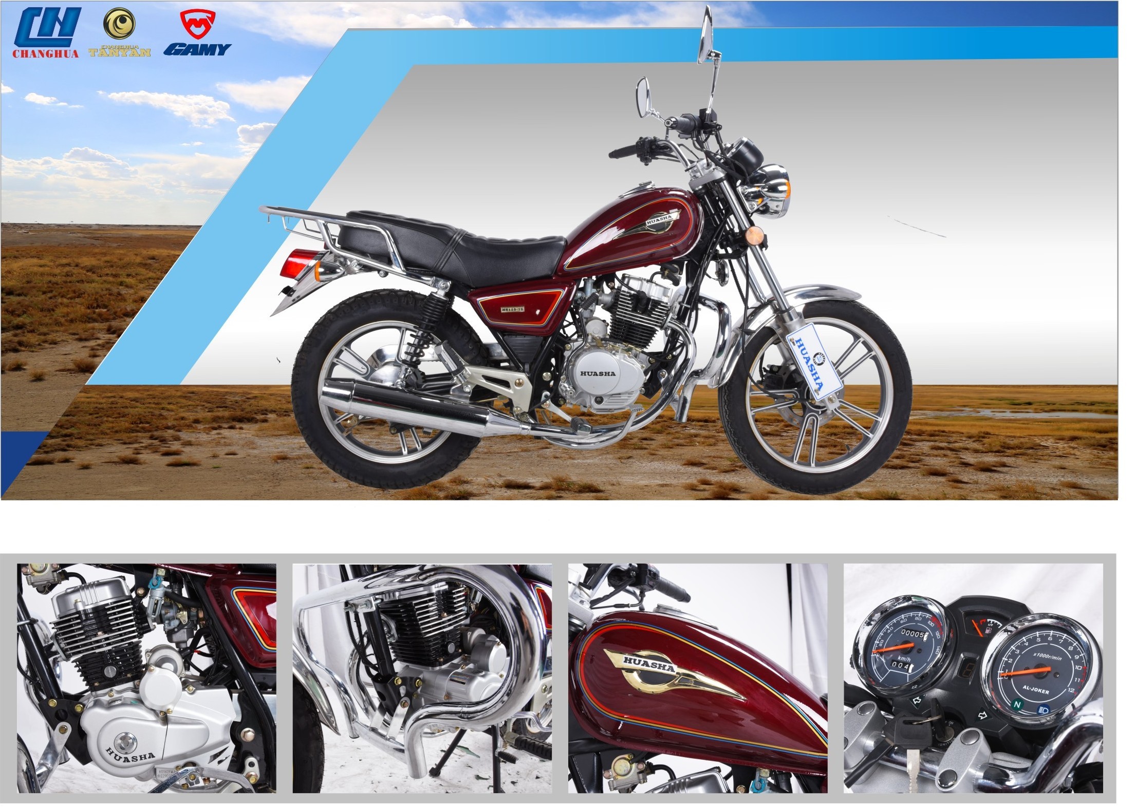 Hs125-6e New Design 125cc Gas Motorcycle, High Quality Hs125-6e New Design 125cc Gas Motorcycle ...