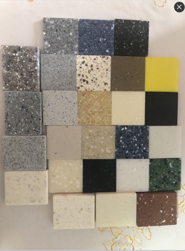 Lg Korean Corian 6mm 12mm Bending Artificial Stone Acrylic Sheets For ...