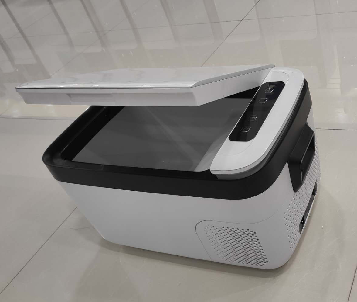 Dual Zone Portable Refrigerator With Danfoss Compressor, Mini Fridge ...