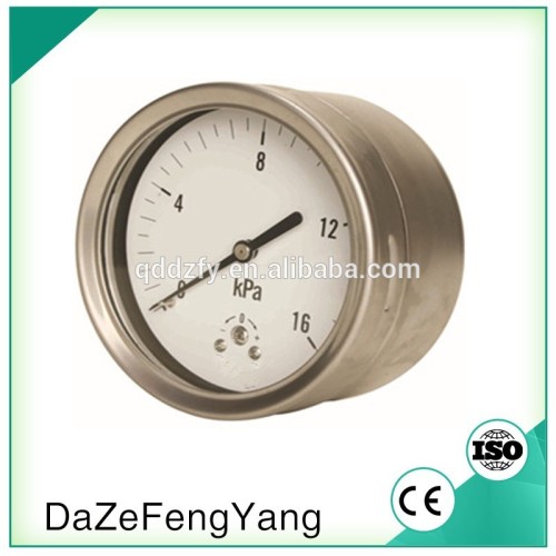 Mircro Pressure Gauge With Zero Adjustment, High Quality Mircro ...