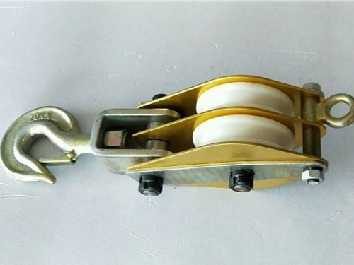 Nylon Sheave Wire Rope Hoisting Tackle, High Quality Nylon Sheave Wire ...