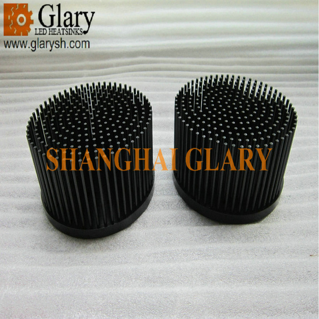 133mm 50w Round Pin Fin Led Heatsink, Cold Forged Al1070 Led Cooler ...