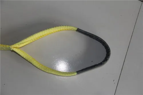 Polyester One Way Webbing Sling /eye Eye Webbing Sling/ Double Layer ...