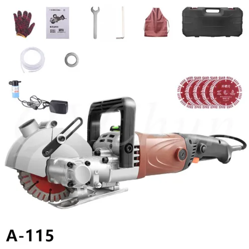 220v Hydropower Installation Electric Wall Chasing Machine Concrete ...