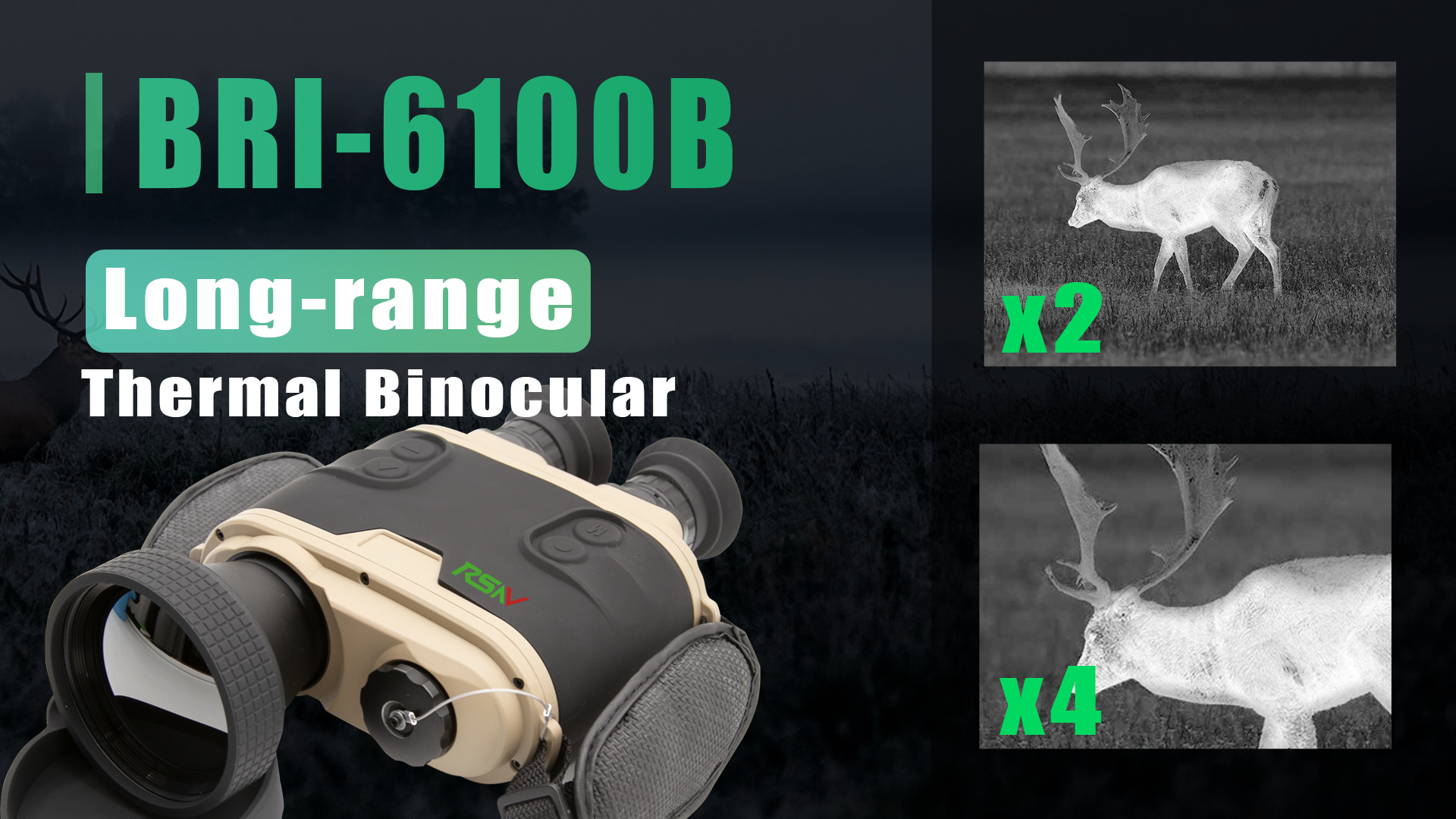 6100b: High Resolution Long Range 1-8x Digital Zoom 640*512px Infrared ...