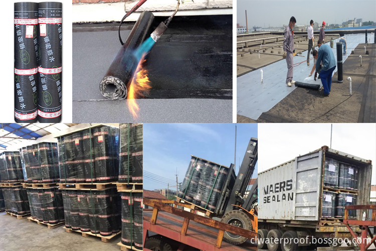 Sbs Modified Bitumen Membrane Underground Waterproofing คุณภาพสูง Sbs ...