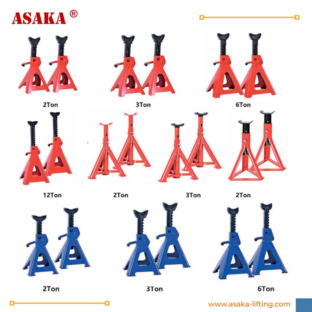 Asaka Factory 3 Ton Portable Jack Stands For Auto Car Repair, High ...