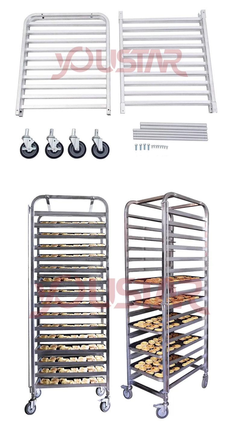 Commercial Bakery Tray Trolley For Bread Baking, High Quality ...