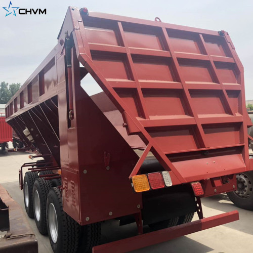Live Bottom Trailer With Conveyor For-gravel Sand Grain, High Quality ...