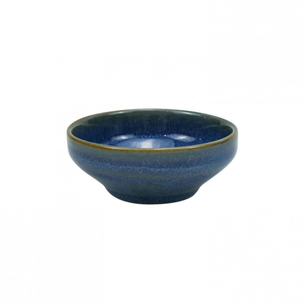 Reactive Glazed Stoneware Dinner Set In Starry Blue, High Quality ...