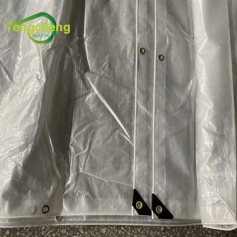 Plastic Roof Rain Cover Roofing Transparent Pe Tarpaulin, High Quality ...