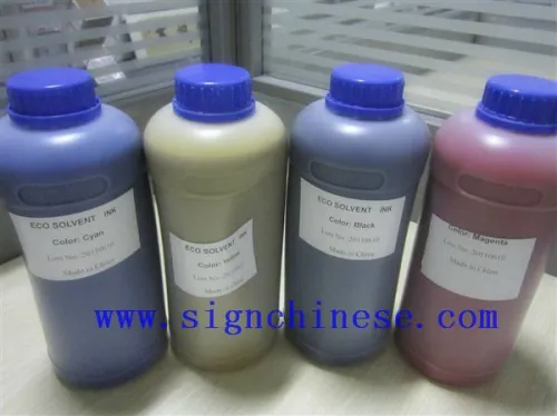 Pvc Eco Solvent Printer Ink, High Quality Pvc Eco Solvent Printer Ink ...