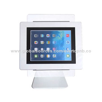 360° Rotary Table Tablet Kiosk Enclosure Stand For Ipad And Samsung Tab ...