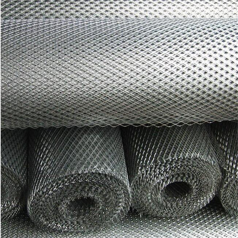 Aluminum Sheet Mesh Diamond-shaped Stretch Steel Sheet Mesh, High ...