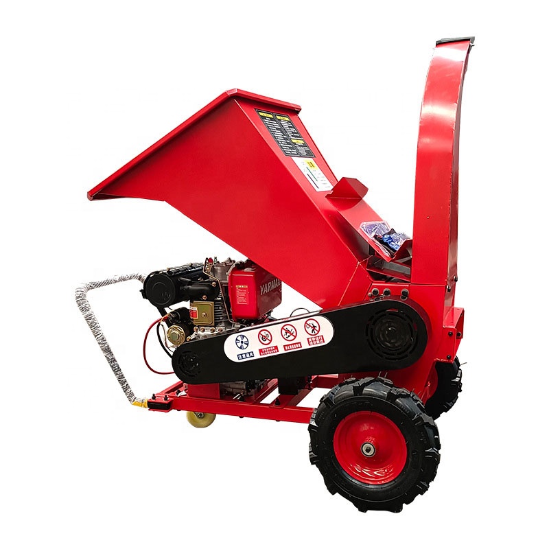 15hp Gasoline Wood Shredder Tree Branch Chipper Machine, High Quality ...