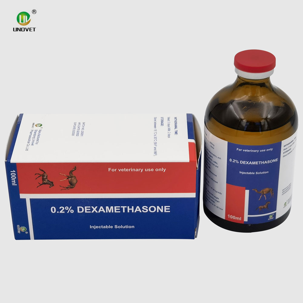 0.2% Dexamethasone สารละลายฉีดในวัว คุณภาพสูง 0.2% Dexamethasone สาร ...