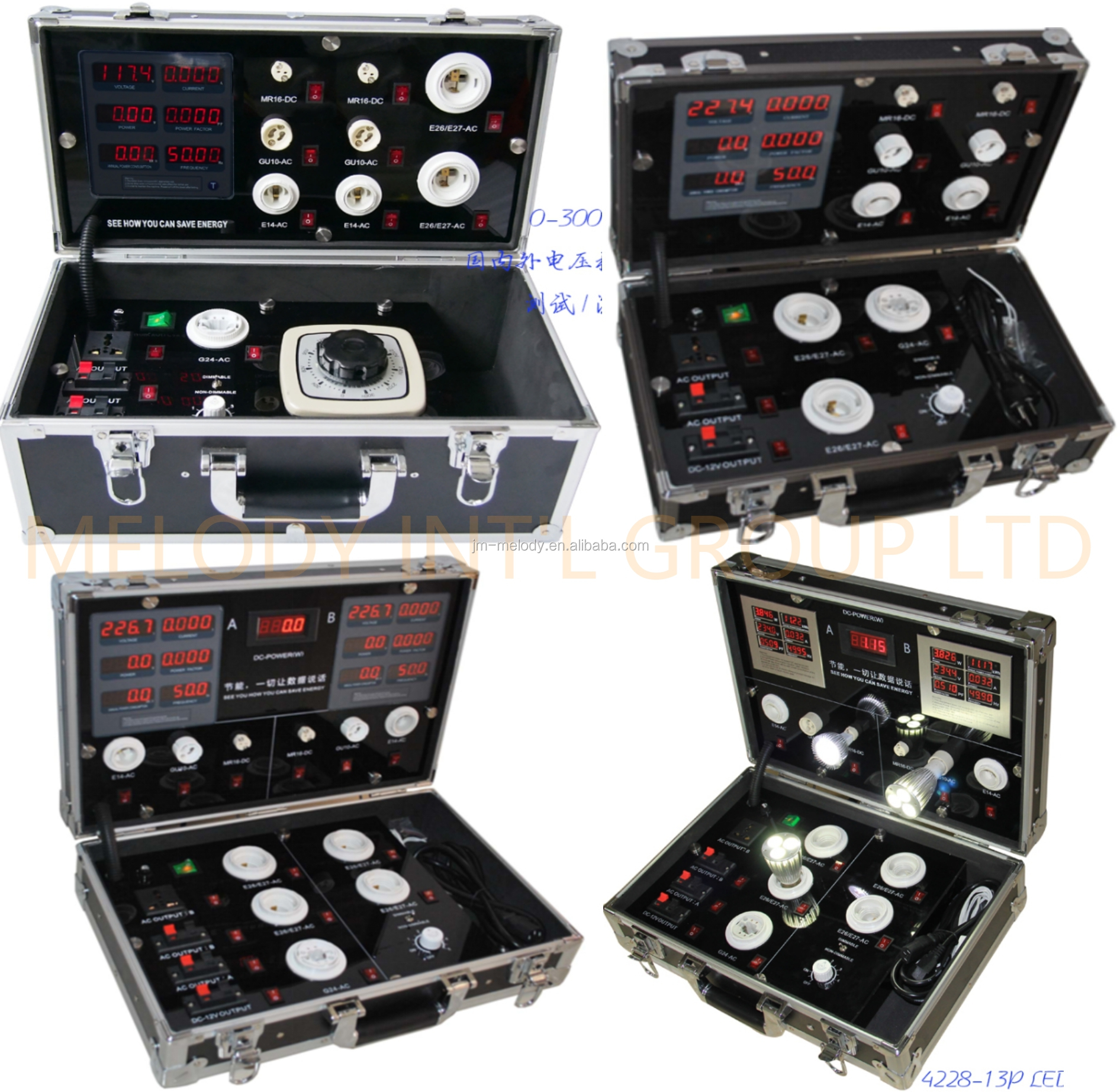 L30 Led Demo Case: Led Testing Suitcase For T8 Tubes, T5, T10 ...