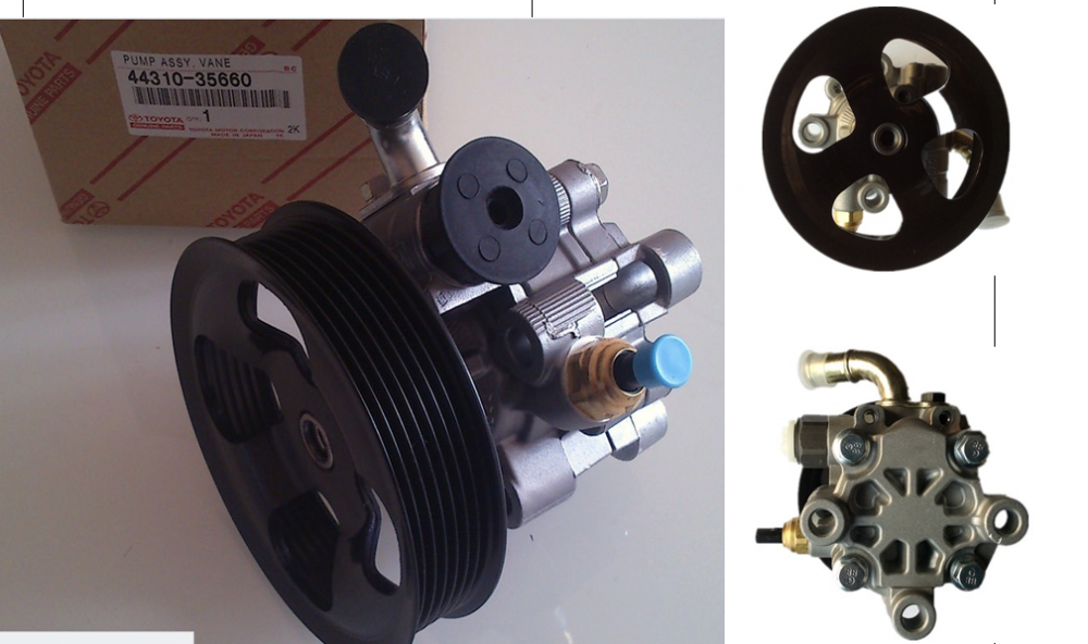 ปั๊มพวงมาลัย 44310-35660 สำหรับ Toyota Landcruiser 1gr-fe คุณภาพสูง ...