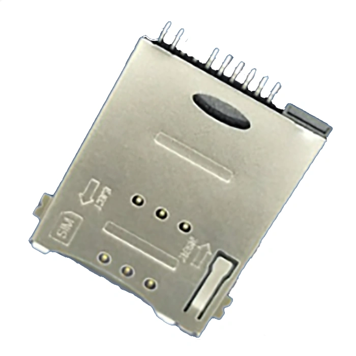Китай SIM Series 8Pin с передним разъемом SMT Boss Производители