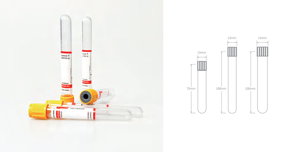 หลอดเก็บเลือดสูญญากาศ - Gel & Clot Activator คุณภาพสูง หลอดเก็บเลือด ...