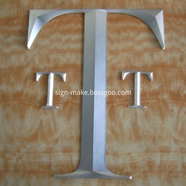 Large Outdoor Aluminum Metal Letters Signs, High Quality Large Outdoor ...