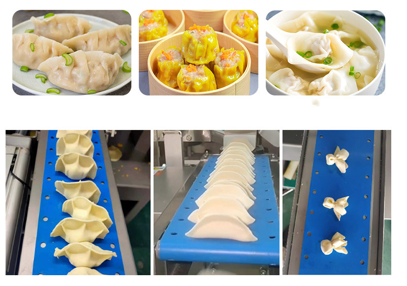 Industrial Automatic Dumplings Making Machine For Dumpling Factory ...