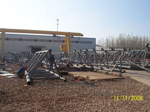 C And Z Purlins Steel Pipe Truss , Iso9001 Steel Tube Trusses, High ...