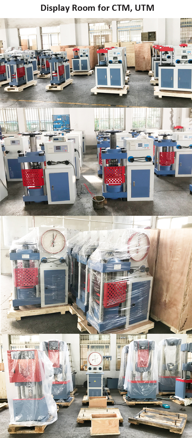 5000kn Cube Crushing Full Automatic Concrete Compression Testing ...