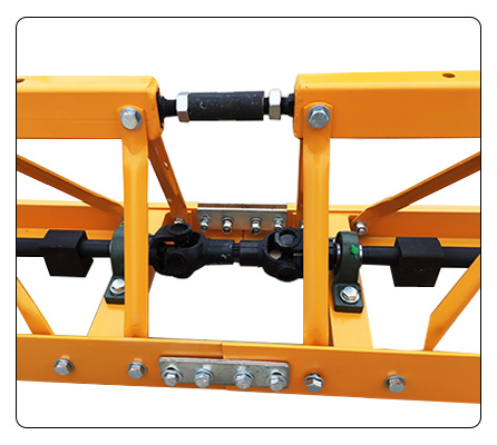 4m Concrete Steel Frame Vibratory Truss Screed With 7hp Gasoline Engine ...