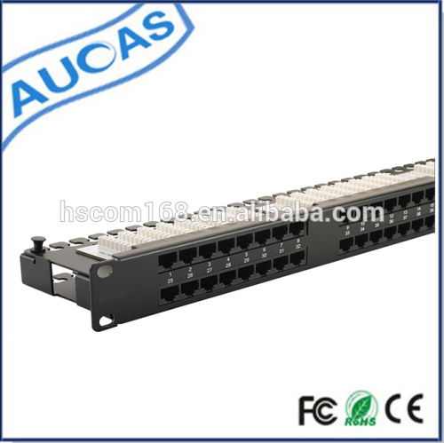 Krone 24 Ports Cat5e Cat6 Unshielded Dual Patch Panel /cable Management ...
