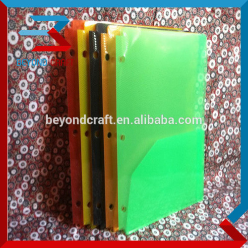Promotional Gifts Plastic Folder L Shape Document Folder 3 Ring Folder ...