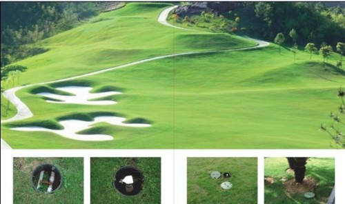 Golf Course Round Watering Valve Box, High Quality Golf Course Round ...